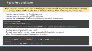 React - Start learning today | PPT