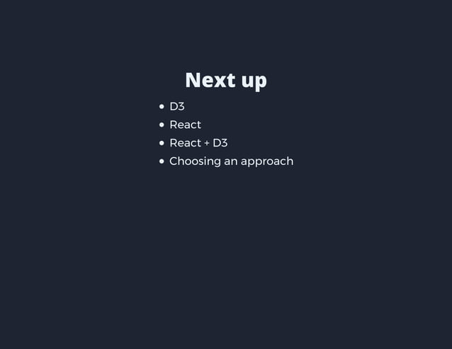 React D3 And The Dataviz Ecosystem Ppt