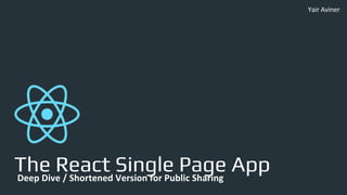 React & ES6 Intro | PPT