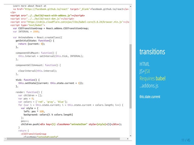 React Example + Bootstrap | PDF