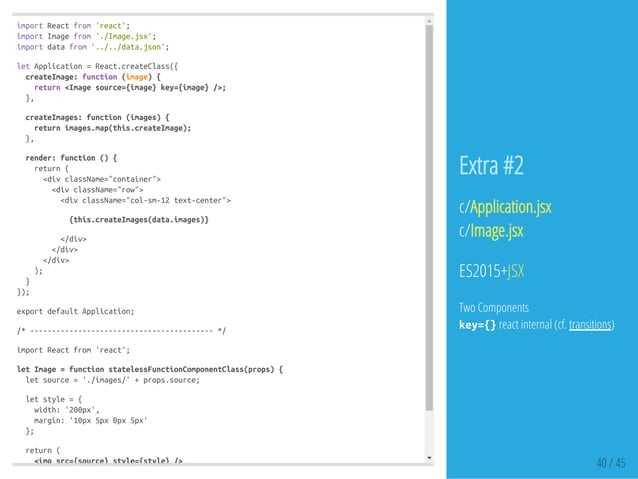 React Example + Bootstrap | PDF