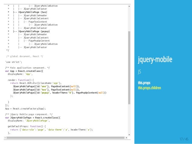 React Example + Bootstrap