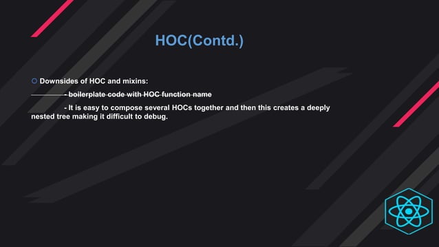 React hooks | PPTX | Programming Languages | Computing