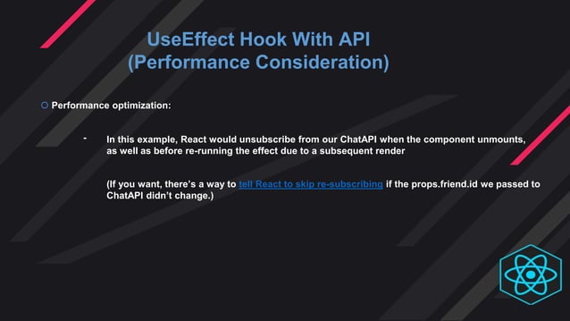 React hooks | PPTX | Programming Languages | Computing