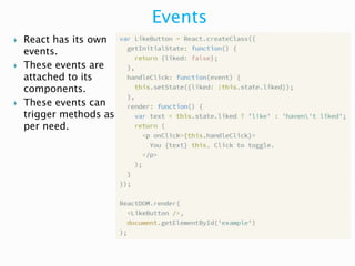 ReactJS | PPTX