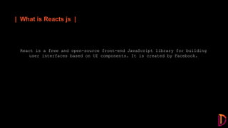 React-JS.pptx | Web Development | Internet