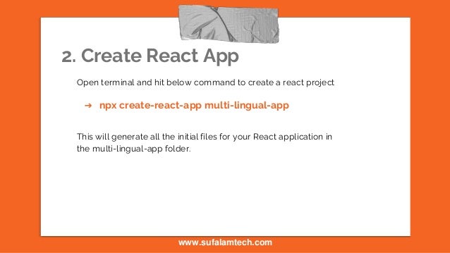 How To Build Multilingual Web App In React Js Ppt