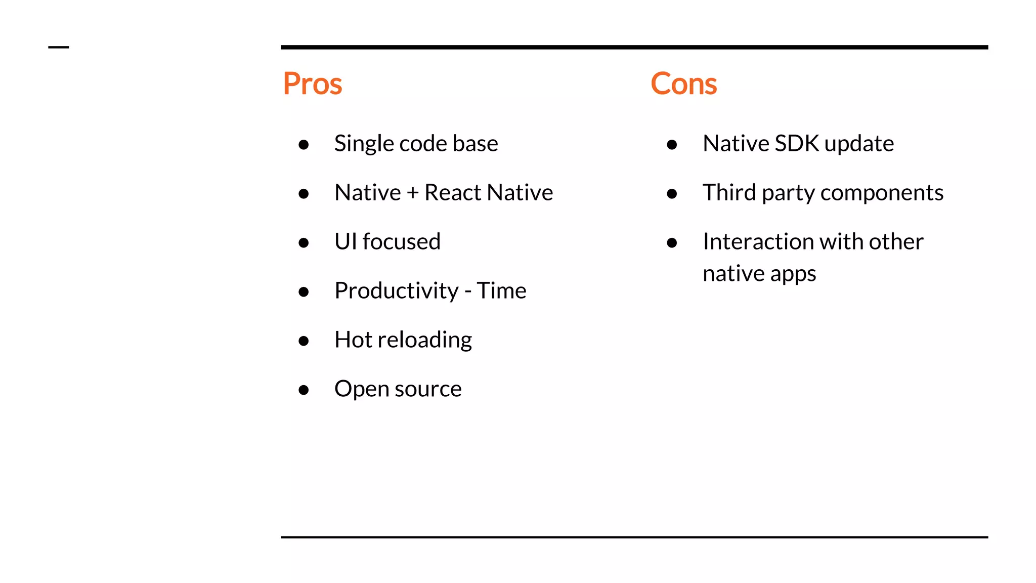 React Native | PPTX | Web Development | Internet
