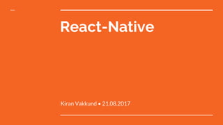 React Native | PPTX
