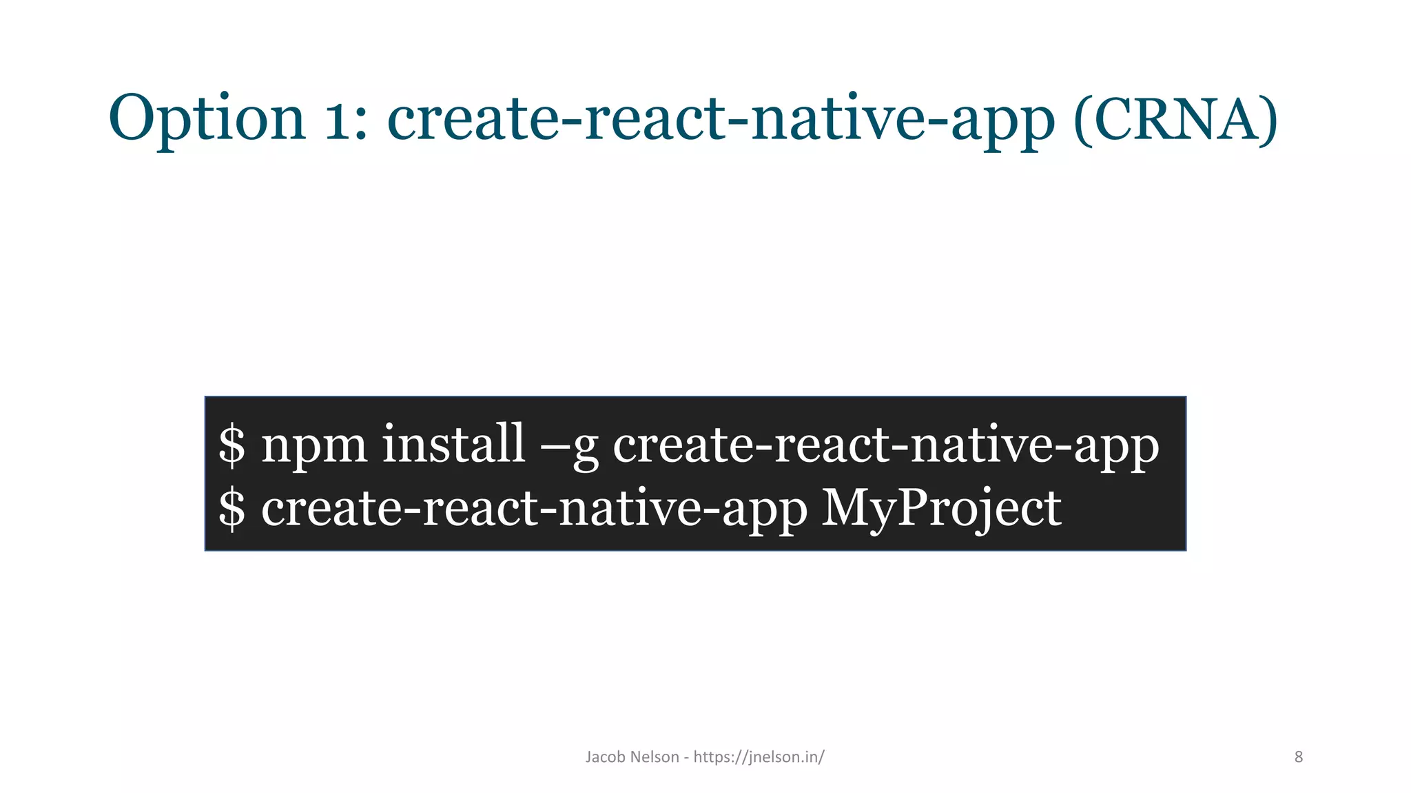 React native | PPT