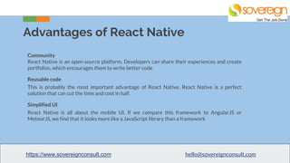 React native-app-development | PPT