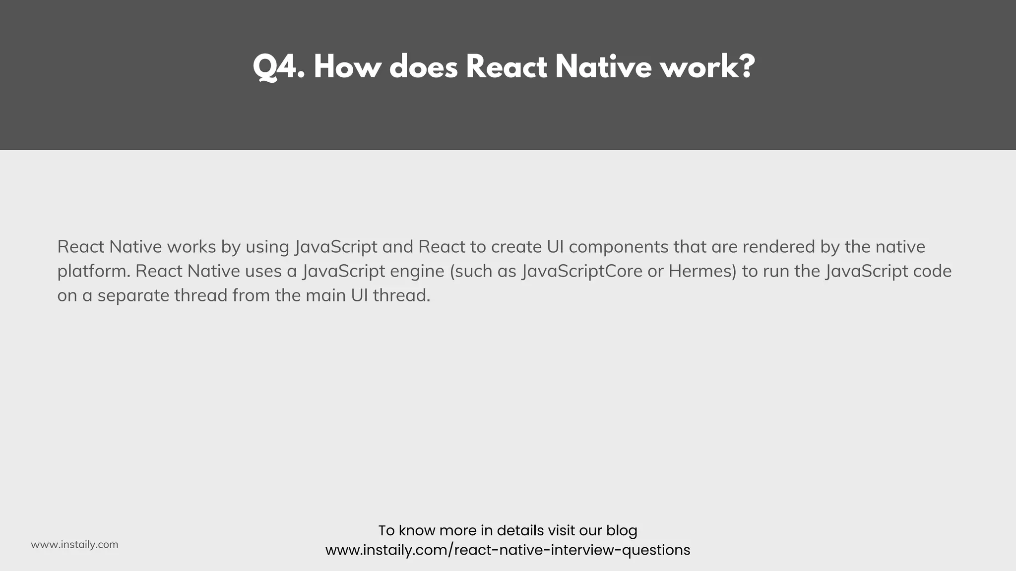 Top React Native Interview Questions and Answers in 2023 | PPT