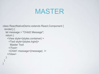 React Native - Introductory Tutorial | PPTX