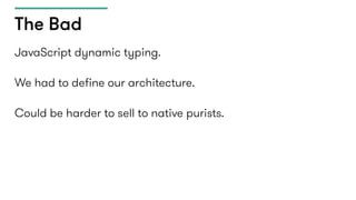 A Retrospective on React Native - Lessons Learned | PPT