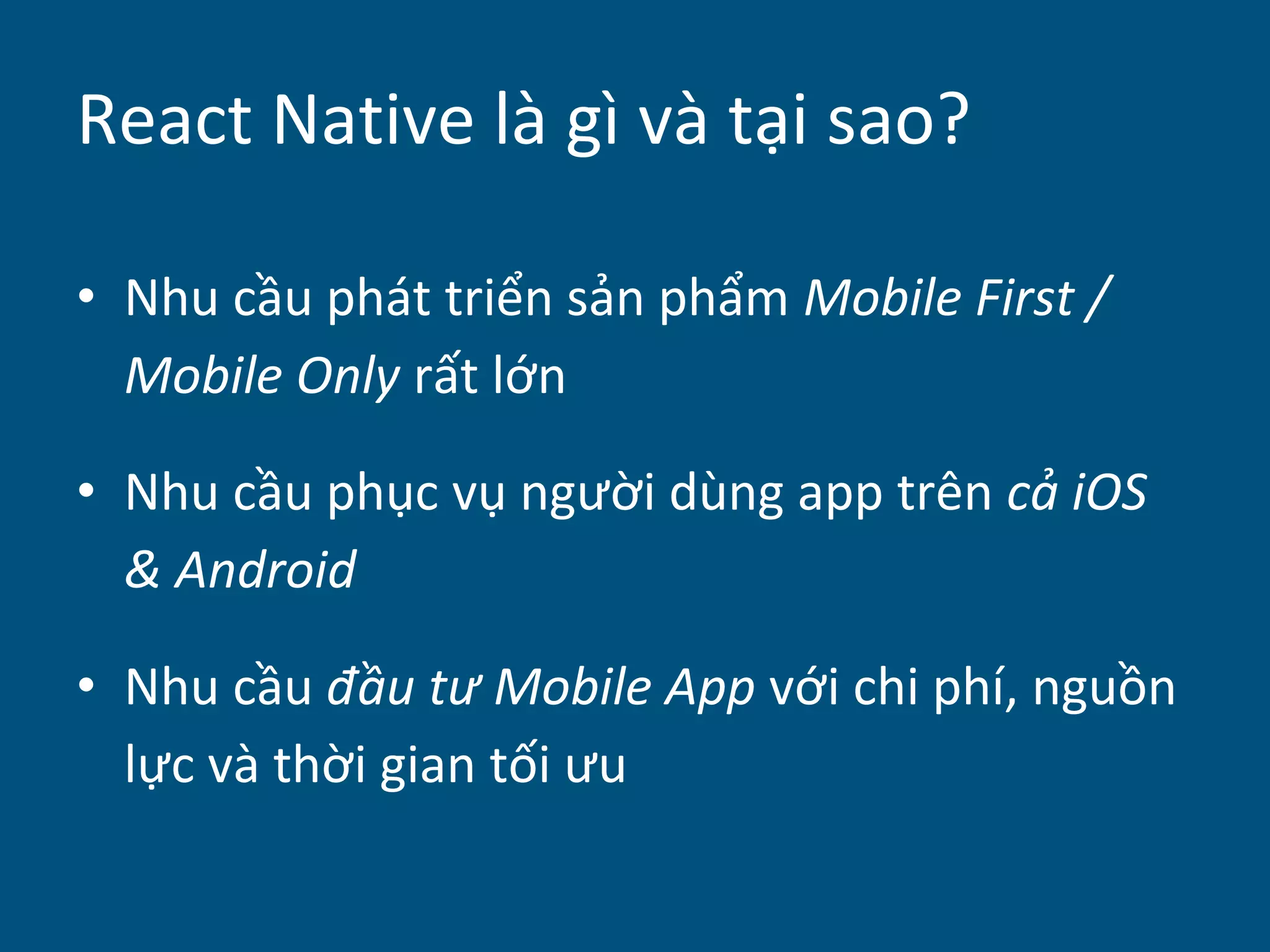 R&D - React Native | PPTX