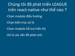 R&D - React Native | PPTX