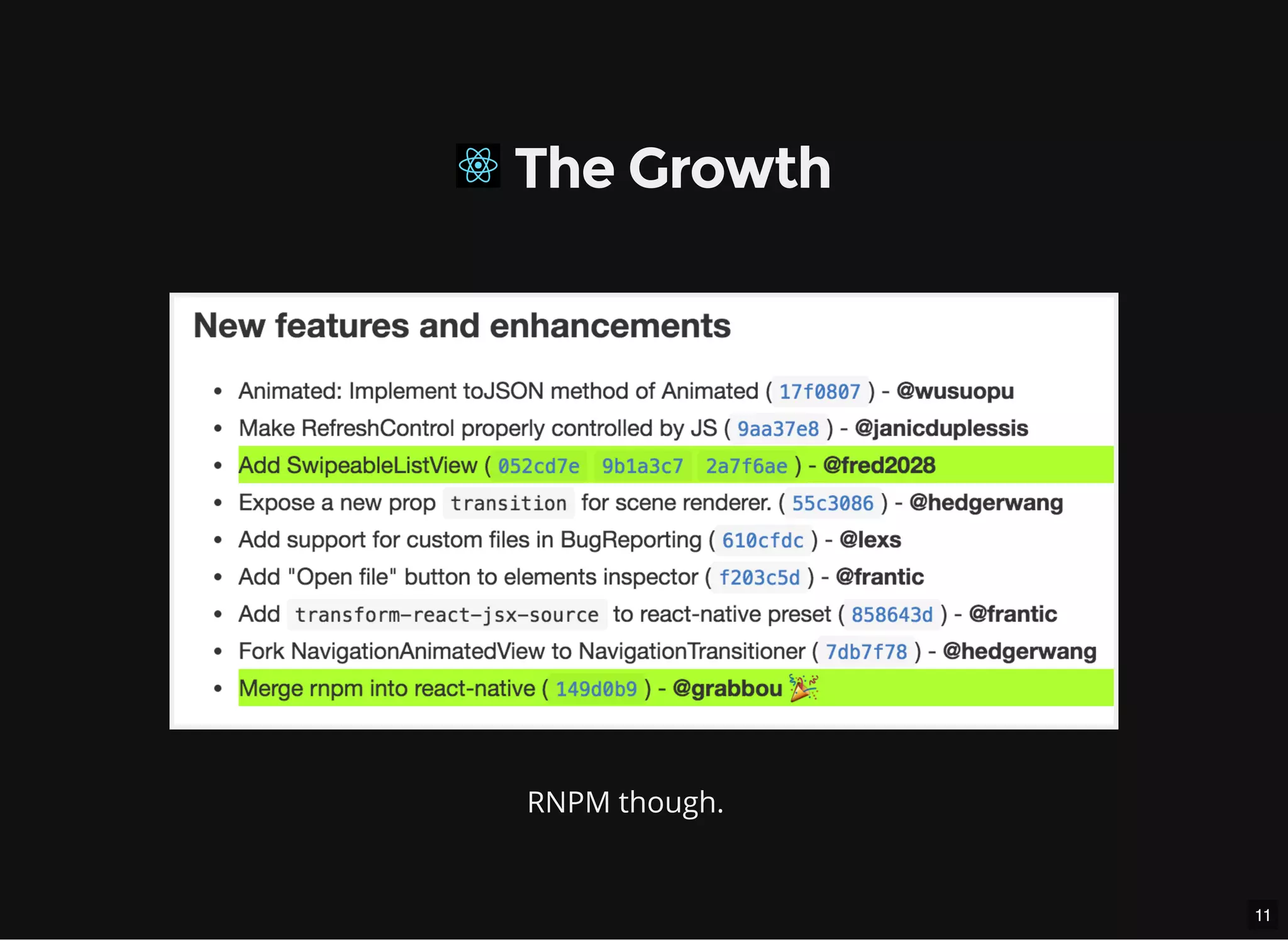 React Native Custom Components Ppt