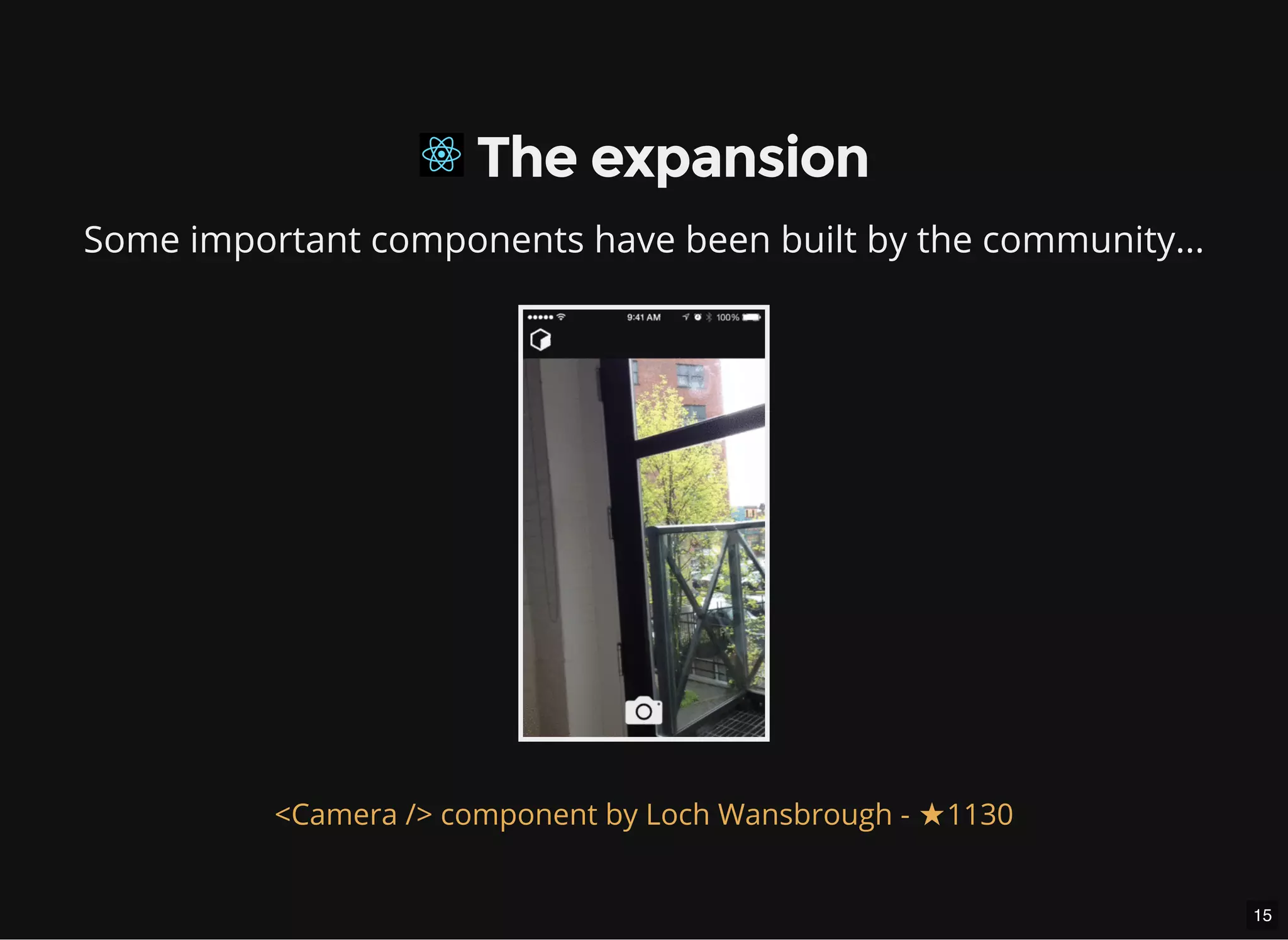 React Native custom components | PDF