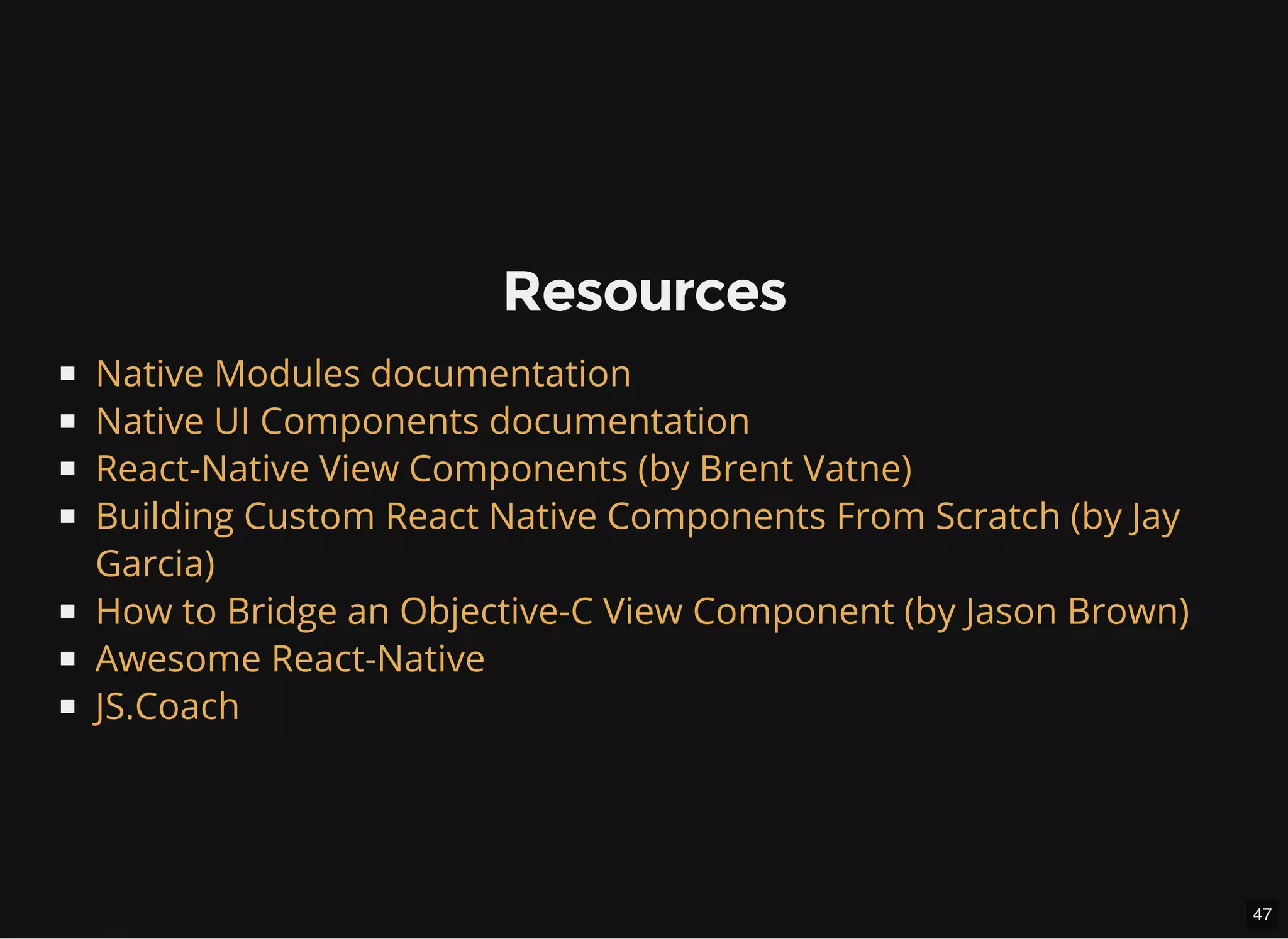 React Native custom components | PDF