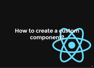 React Native custom components | PDF