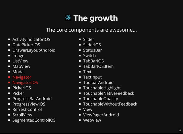 React Native custom components | PDF | Web Development | Internet