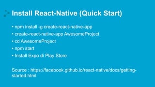 React Native Masterclass | PPTX