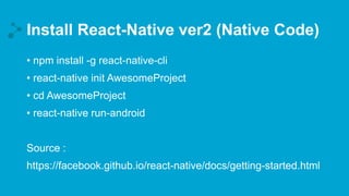 React Native Masterclass | PPTX