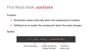 react-slides.pptx | Web Development | Internet