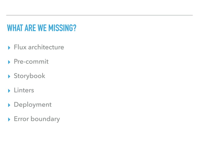 ReactJS Workflows | PPT