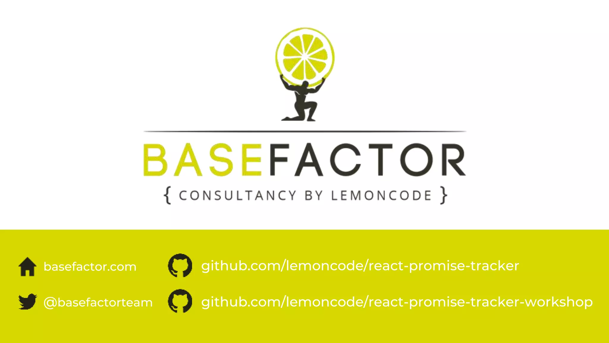 [React alicante 19] lightning talk react promise-tracker | PPTX | Web Development | Internet