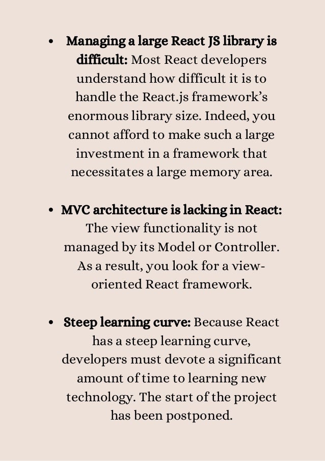 React Alternatives Frameworks Lightweight Javascript Librariespdf