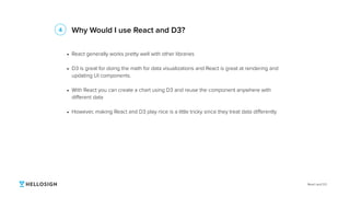 React and d3 | PPT