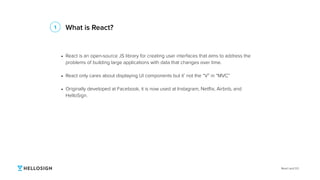 React and d3 | PPT