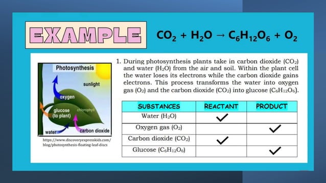 Reactants Products Tutorial Pptx