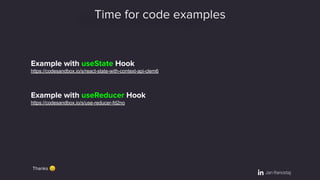 React App State Management with react hooks and context api | PPT
