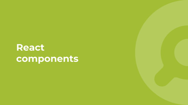 Pensando componentes React com Atomic Design | PPT