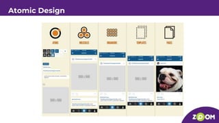 Pensando componentes React com Atomic Design | PPTX