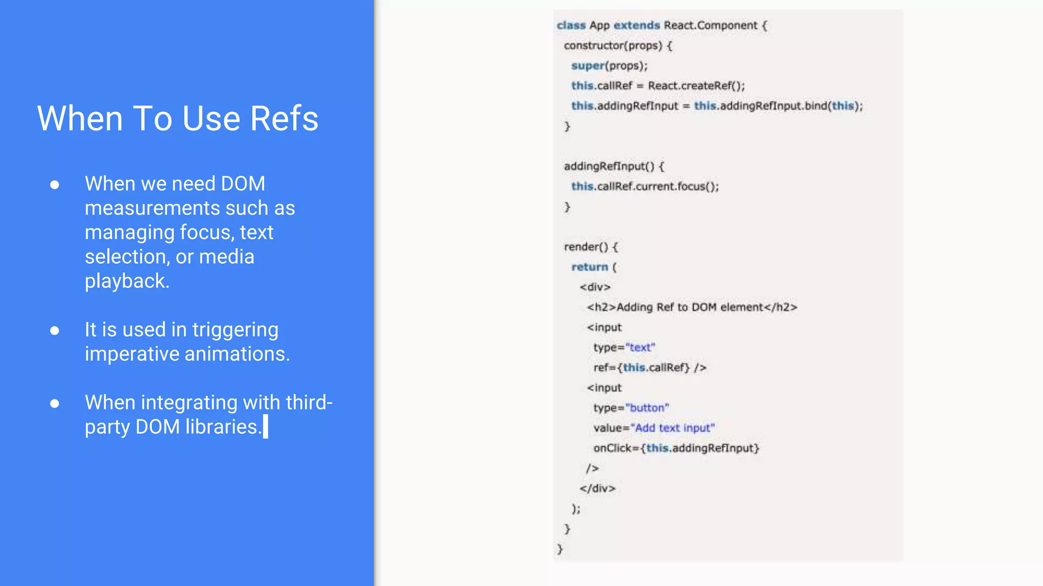 React basics | PPTX | Web Development | Internet