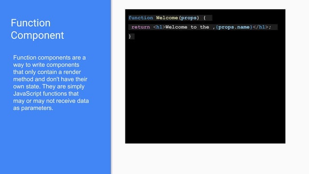 React Basics Pptx Web Development Internet 9588