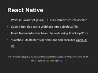 React basic by Yoav Amit, Wix | PPT