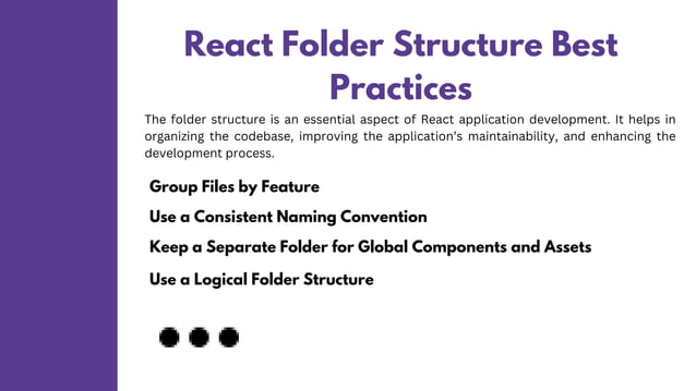 React Best Practices And Security Build High Performing Applications Pptx