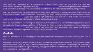 React Best Practices and Security Build High-Performing Applications.pptx