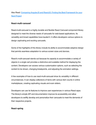 React Carousel Component Libraries and Their Adoption Trends.pdf