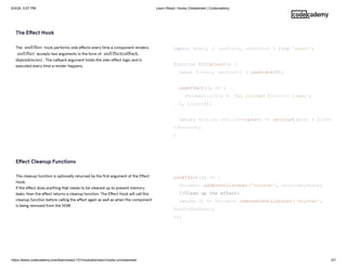 React cheetsheet. This is cheetsheet note of react | PDF