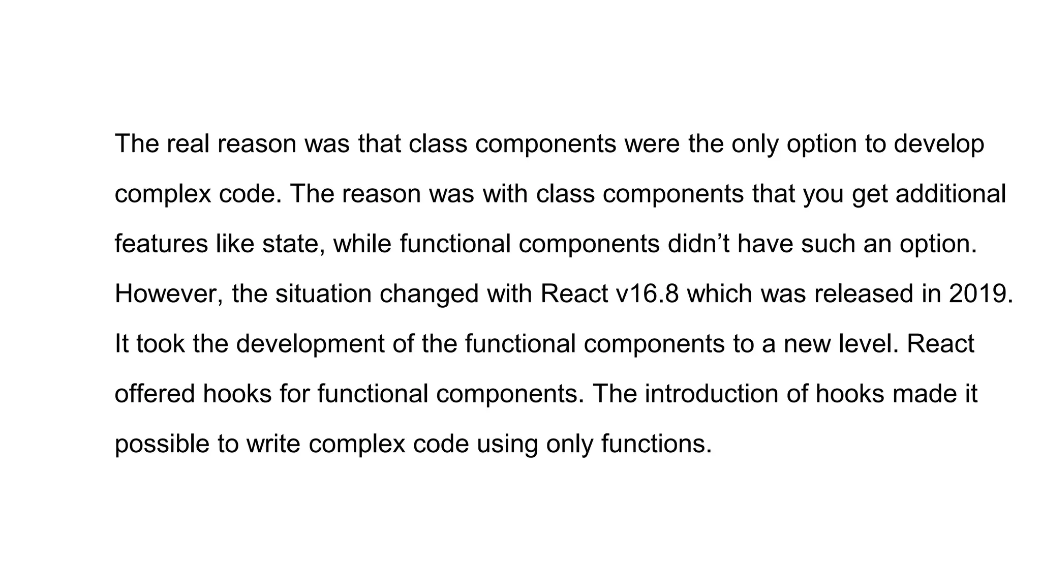 React Class Components vs Functional Components: Which is Better? | PPTX
