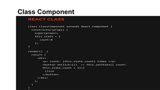 React Class Components vs Functional Components: Which is Better? | PPTX