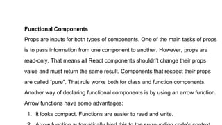React Class Components vs Functional Components: Which is Better? | PPTX