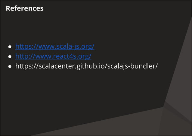 React Component in scala.js