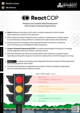 ReactCOP, SPLASH 2023 | PDF