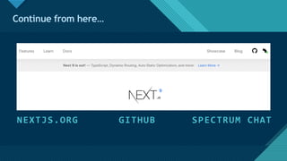 ReactDC Intro to NextJS 9 | PDF